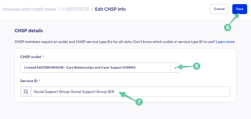 Running the CHSP DEX Report