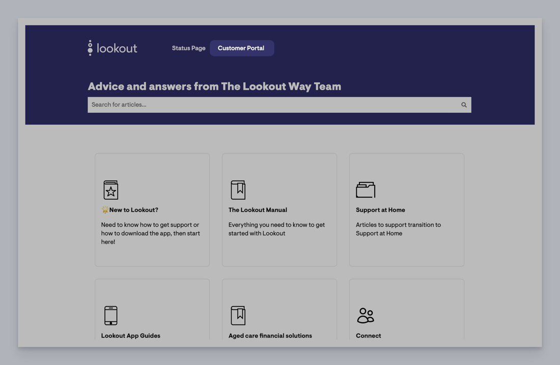 Accessing the Customer Portal
